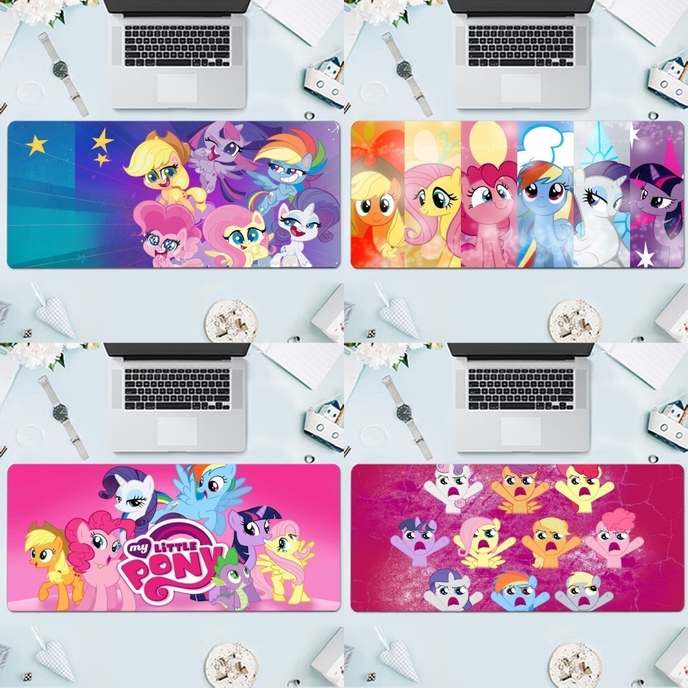M-my Little P-Pony Mousepad เกมขนาดใหญ ่ Compute Gamer PC คีย ์ บอร ์ ...