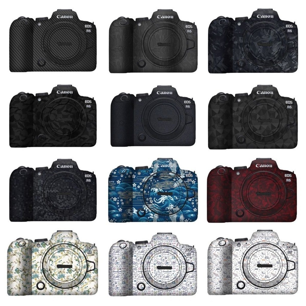 ฟิล์มสติ๊กเกอร์กล้อง Canon R6 R6II R7 R RP R5 R8 R10 R50 R5C ฟิล์มติด ...