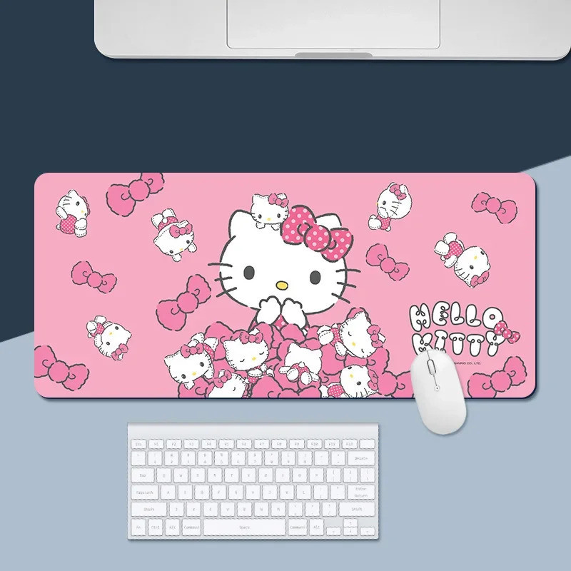 Hellomouse Pad Kawaii ขนาดใหญ่ Kittys Pc คอมพิวเตอร์เครื่องประดับแป้นพิมพ์แล็ปท็อปแผ่นรองเม้าส์ ...