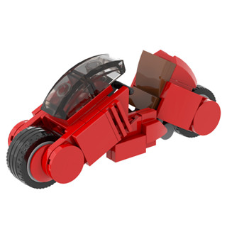 City รถจักรยานยนต์ใช้งานร่วมกับ LEGO MiniFigures MOC อิฐ Batman ...