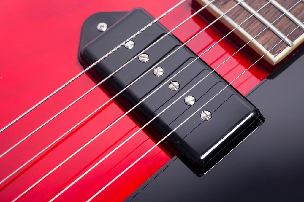 Grote Red Jazz กีตาร์ไฟฟ้า Hollow Body Professional Guitar | Shopee ...