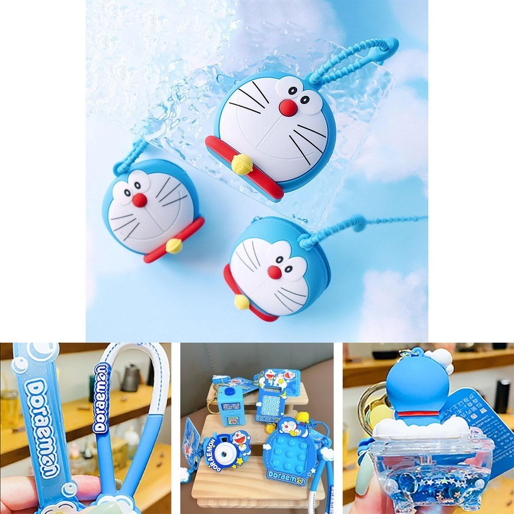 Manmiao Dlamxl พวงกุญแจ ลายการ์ตูนโดราเอมอน สําหรับคู่รัก และเพื่อน ...