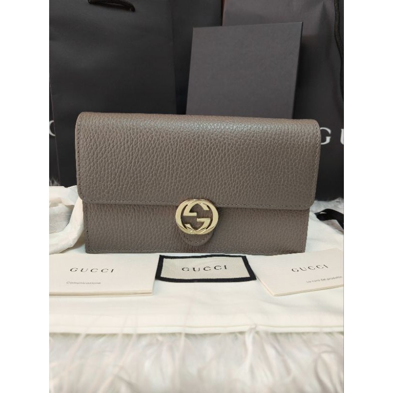 New Gucci interlocking woc & crossbody | Shopee Thailand