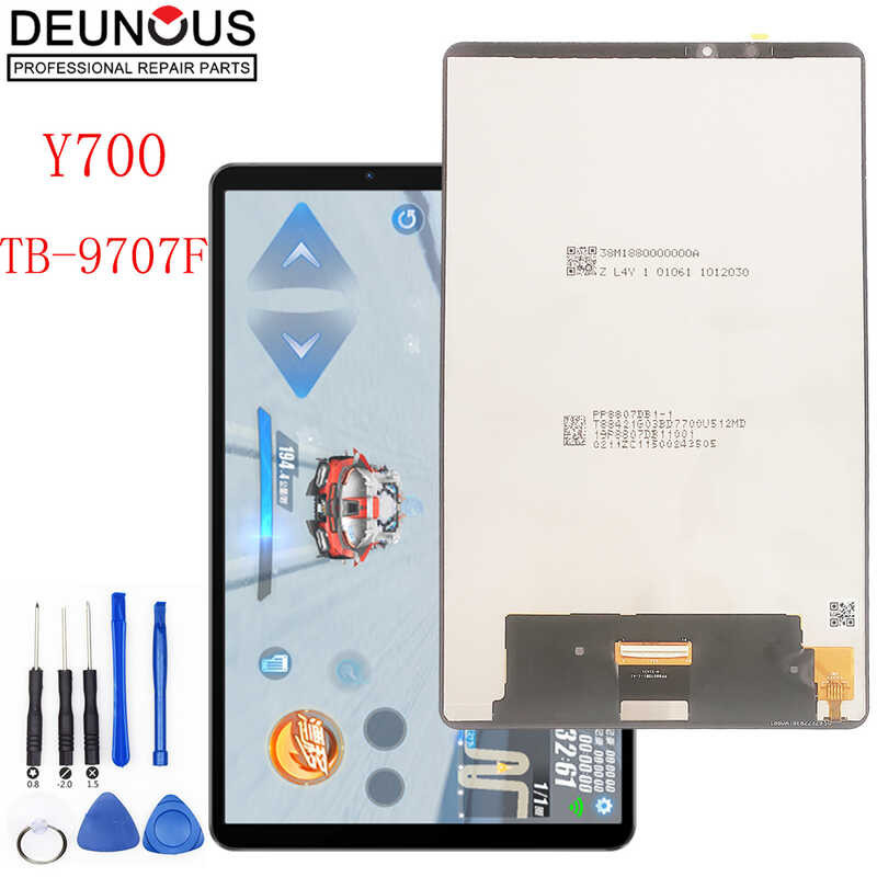 ใหม่8.8 "นิ้ว สำหรับ Lenovo Legion Y700แท็บเล็ตสำหรับเล่นเกม Tb-9707N Tb-9707F จอแสดงผล LCD หน้า ...