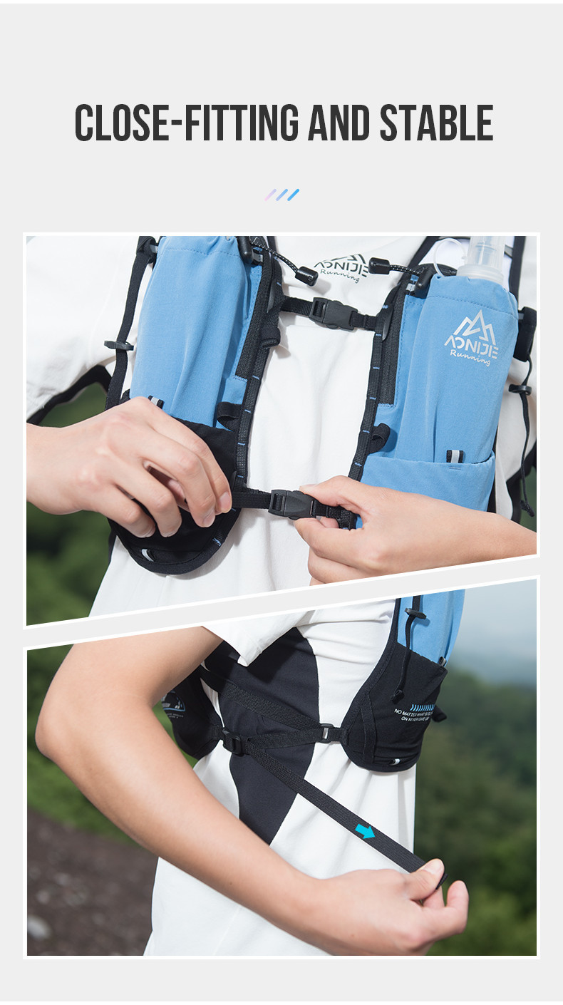 Aonijie C9113 กระเป๋าเป้สะพายหลัง 5 ลิตร เหมาะกับการวิ่ง เล่นกีฬา ...