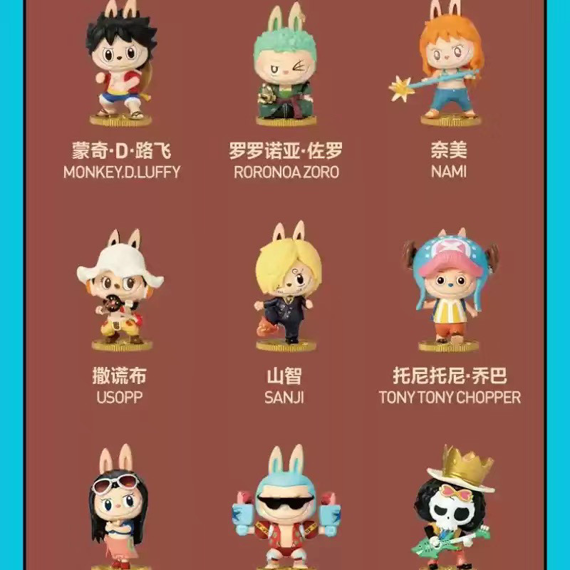 [สินค้าแท้ Popmart 100%] THE MONSTERS LABUBU One Piece Series Mystery ...