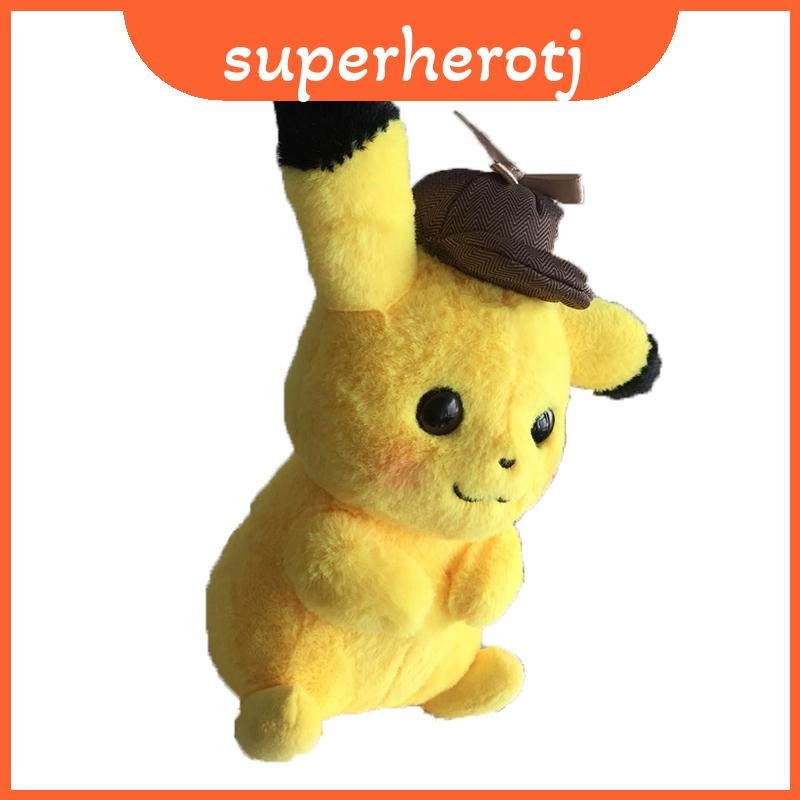 และ Soft Cuddly ภาพยนตร์ใหม่ Pokemon Pikachu นักสืบของเล่นเด็กตุ๊กตา ...
