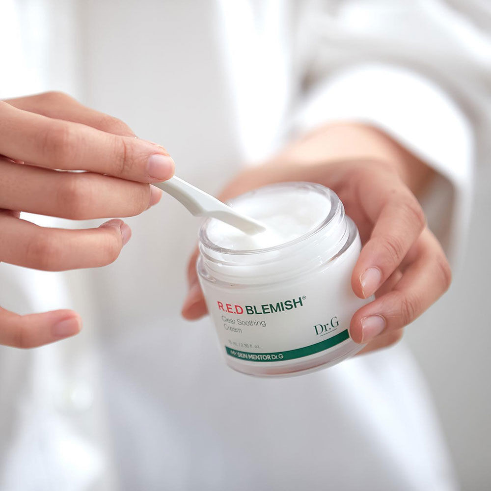 Dr.G R.E.D Blemish Clear Soothing Cream [30ml/70ml] ดร.จี ครีมบำรุงผิวหน้า | Shopee Thailand