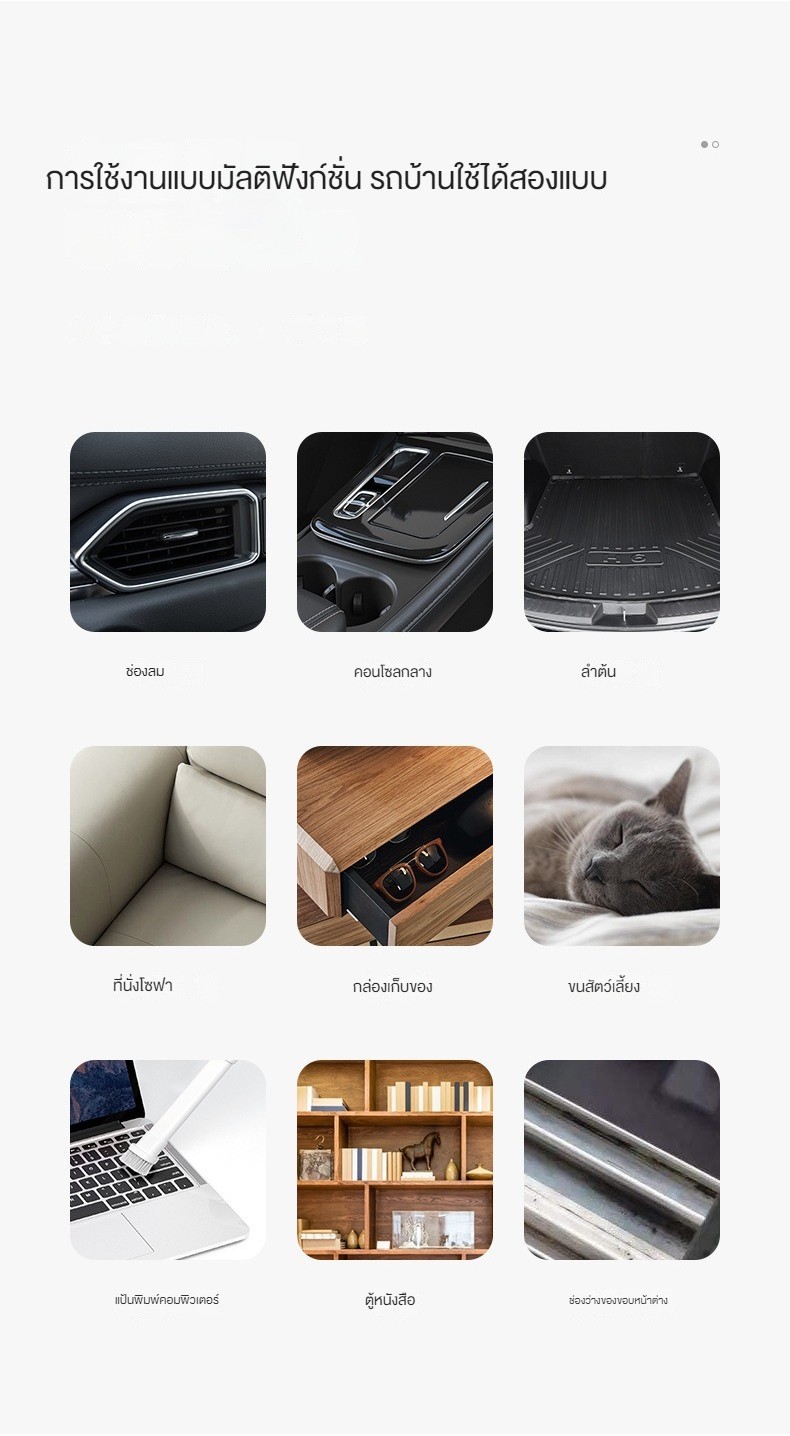 Comely เครื่องดูดฝุ่นไร้สาย 150W 20000pa สําหรับรถยนต์ | Shopee Thailand