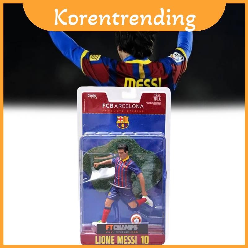 พรีเมี่ยม Messi Quality Ronaldo Soccer Icon ตุ๊กตา 16 ซม. จอแสดงผล Pvc ...