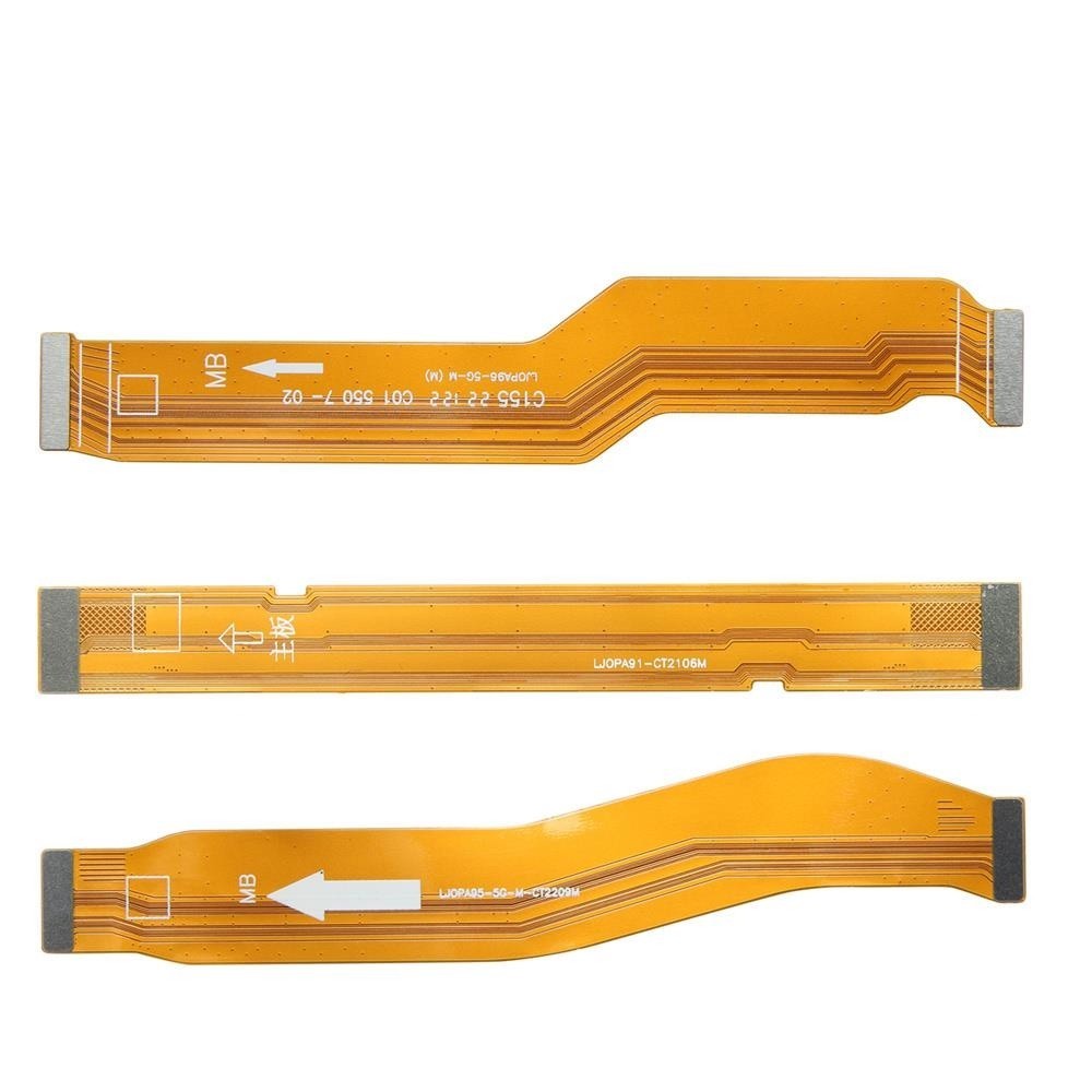 บอร์ดหลักเมนบอร์ดเชื่อมต่อ LCD Flex Cable อะไหล่ซ่อมสําหรับ OPPO F15 ...