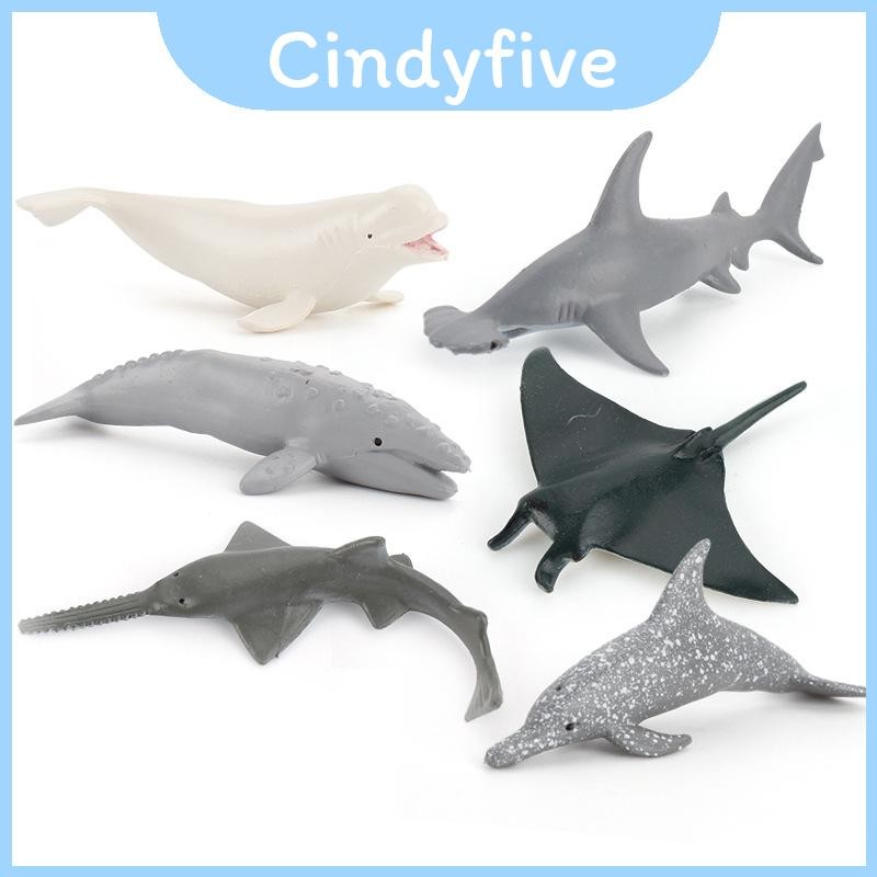 Life Pvc Ocean Dolphin Devil ปลา Beluga Shark สมจริงรุ่นแสดงหุ่นสะสม ...