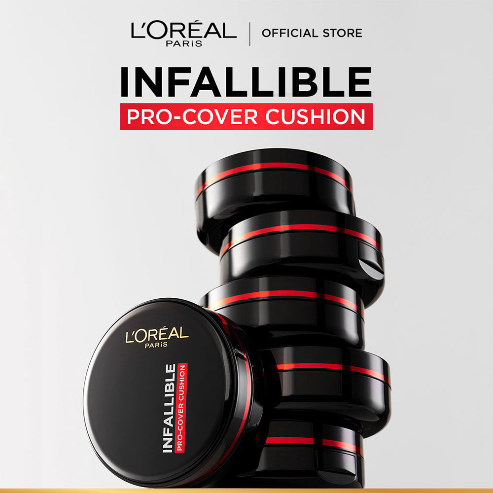 Loreal Paris Infallible Pro-Cover Cushion 14g ลอรีอัล ปารีส คุชชั่นที่ ...