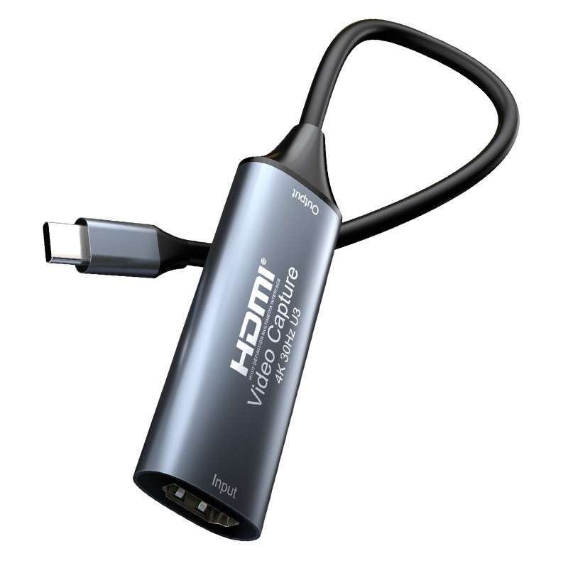 กล่องบันทึกวิดีโอ 4K Type-C HDMI เป็น USB3.0 1080P ms2130 สําหรับ ...