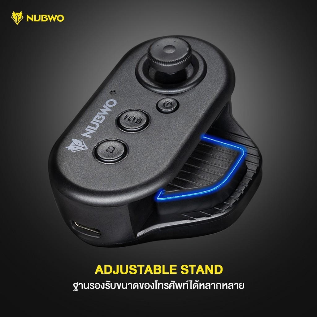 NUBWO NJ44 ONE-HANDED GAMEPAD WIRELESS จอยเกมมือเดียวไร้สาย ใช้ได้ทั้ง ...