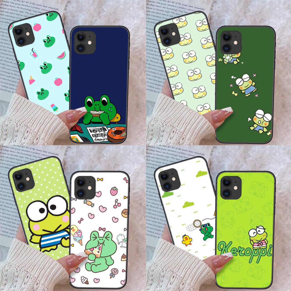 เคส TPU นิ่ม ลายการ์ตูนกบน้อย T24 สําหรับ iPhone 13 Mini 14 Pro Max | Shopee Thailand