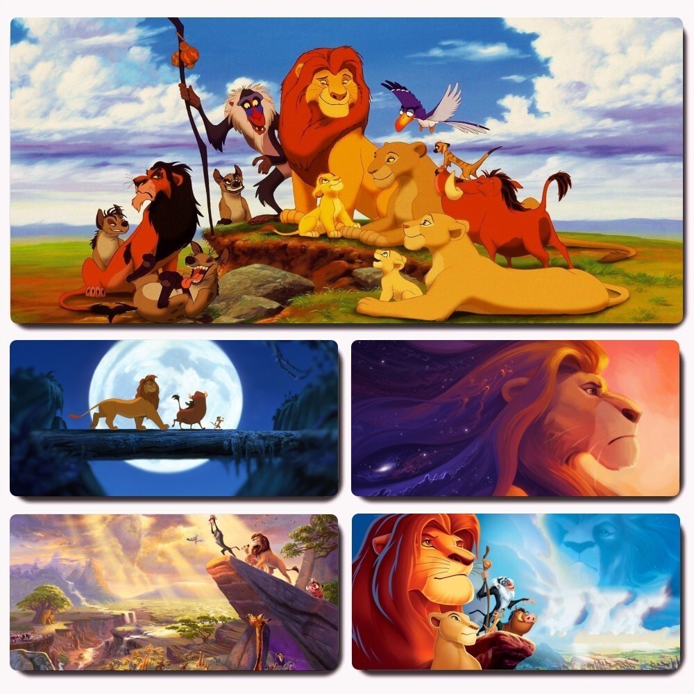 The Lion King Mousepad Gaming Office Desk Pads ขนาดใหญ่สําหรับ ...