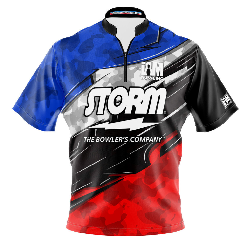 Storm DS Bowling Jersey - เสื้อโปโลซิป 3D แบบ 2170-ST | Shopee Thailand