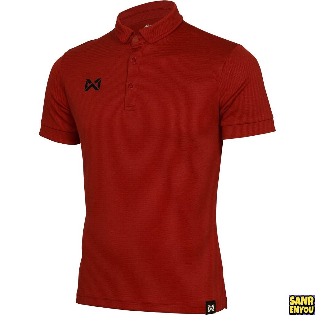 (sanrenyou) Warrix เสื้อโปโลวาริกซ์ วอริกซ์ รุ่น Classic Polo แขนสั้น คอปก สีล้วน ใส่สบายไม่ต้อง ...