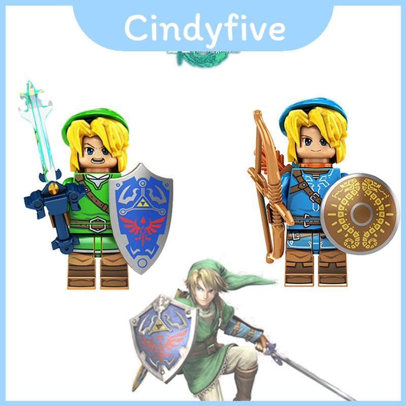 Link Zelda From Build Your Own Mini Figure พร้อมบล็อก 7-10 ชิ้น ...
