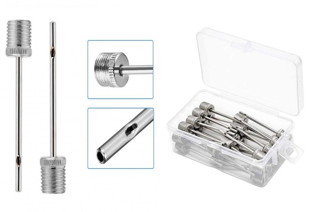 1 ชุด Anti-deform Inflatable ปั๊มเข็มบาสเกตบอลใช้ปั๊ม Pin Air Inflator ...