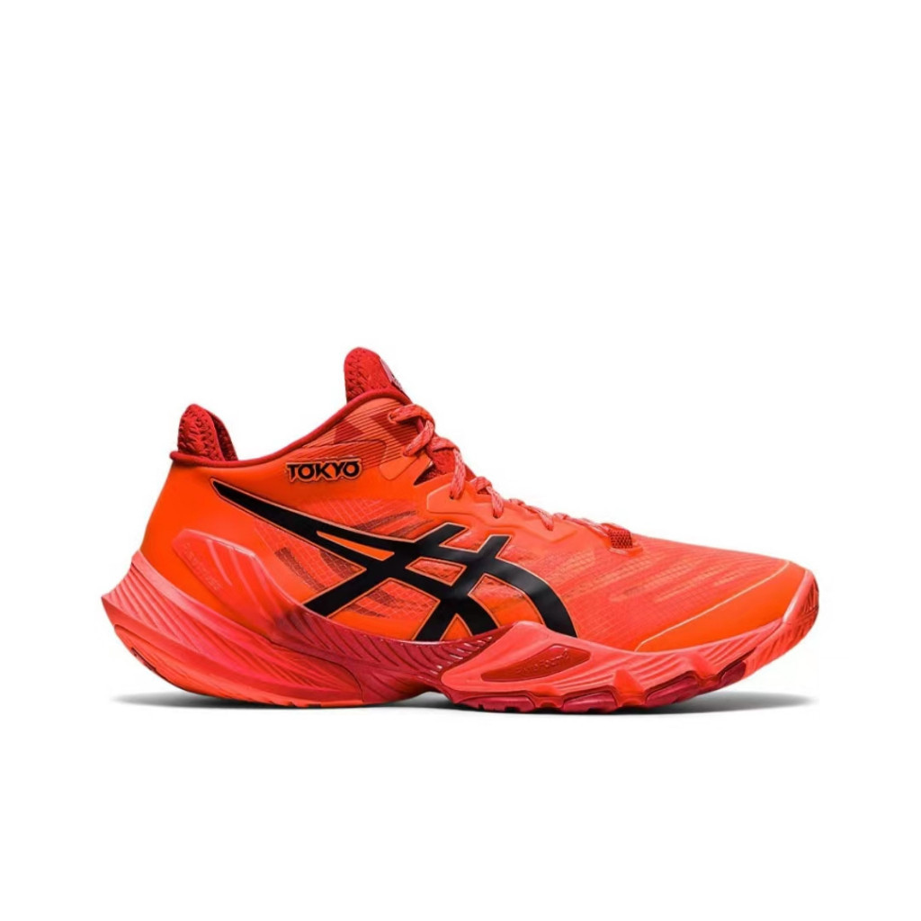 ASICS METARISE TOKYO Black Red Men's Professional Volleyball Shoe ...
