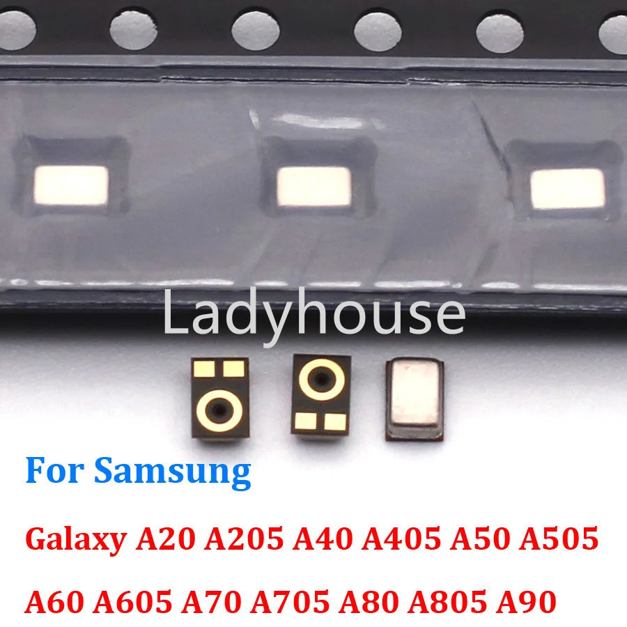 10-100pcs Receiver ลําโพงด้านใน MIC ไมโครโฟนสําหรับ Samsung Galaxy A20 A205 A40 A405 A50 A505 ...