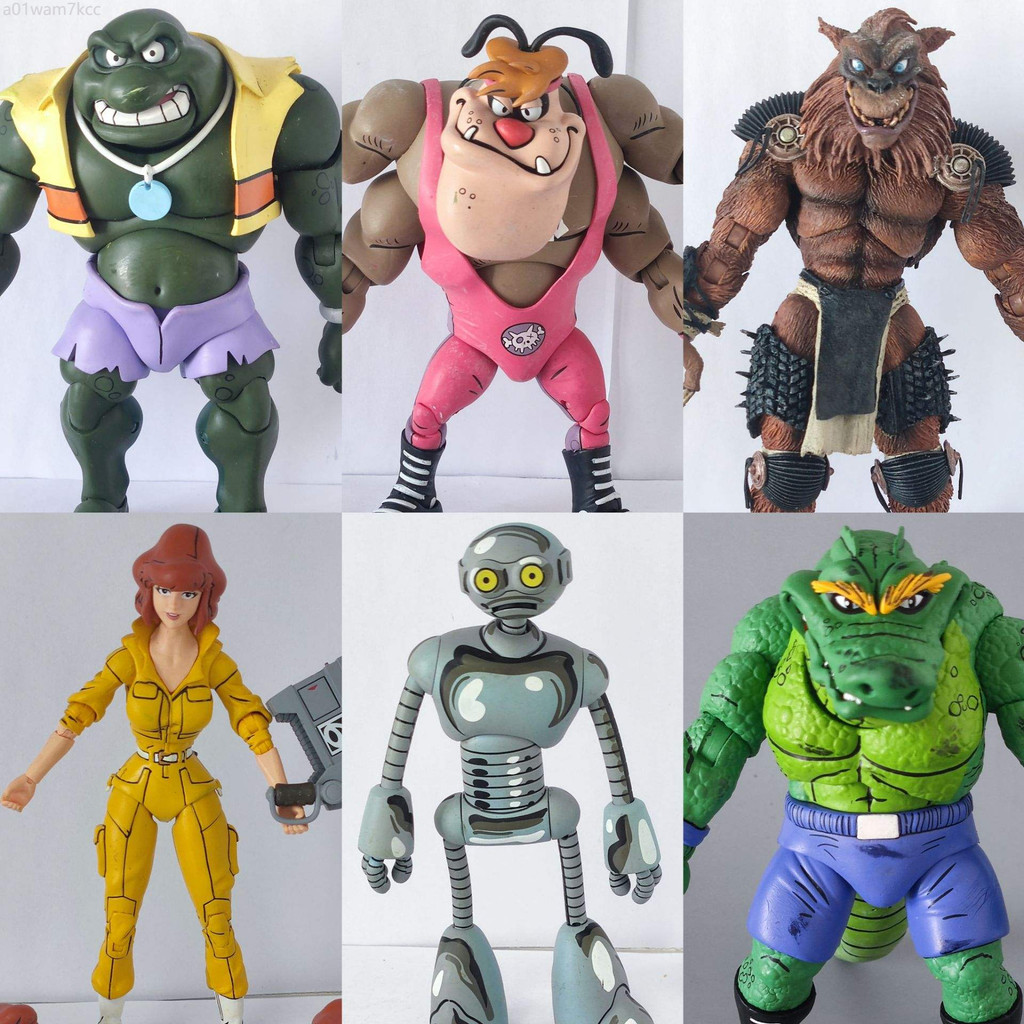 จุดสินค้า ♞ของแท้ Neca Ninja Turtle Wrestler Crocodile Werewolf Swamp ...