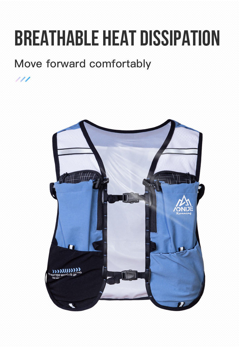 Aonijie C9113 กระเป๋าเป้สะพายหลัง 5 ลิตร เหมาะกับการวิ่ง เล่นกีฬา ...