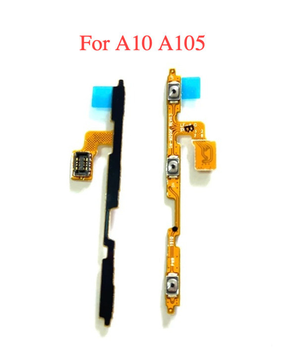 ใหม่ ปุ่มปรับระดับเสียง ปุ่มกดเปิดปิด พร้อมสายแพ สําหรับ Sam Galaxy A10 ...