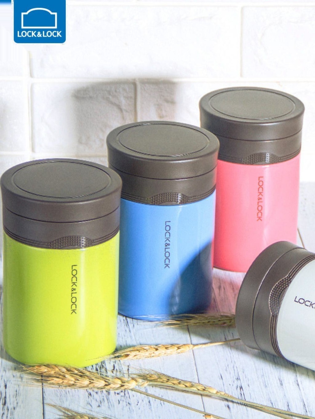 Lock & Lock 304 แก้วสตูว์บีกเกอร์ สเตนเลส ฉนวนกันความร้อน สูญญากาศ 500 ...