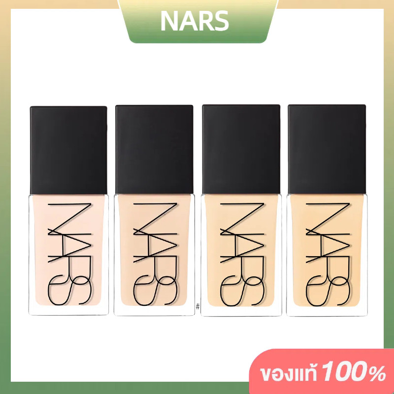♞NARS Light Reflecting Foundation 30ml นาร์ส ครีมรองพื้น ติดทน กันน้ำ ปกปิดพร้อมบำรุง ไม่อุดตัน ...