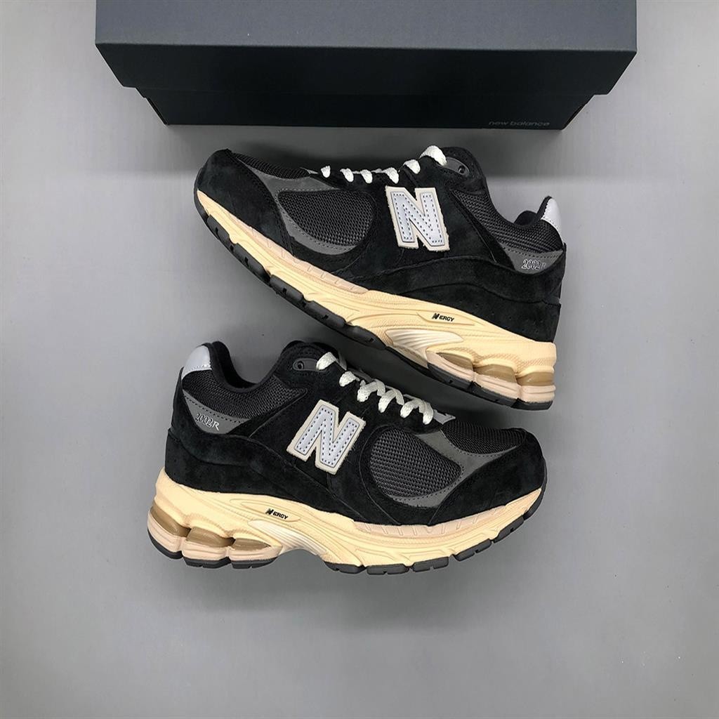New Balance 2002r Black Dark Grey Sports running shoes | Shopee Thailand