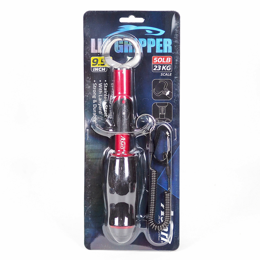 กริปเปอร์ Asari Fish Lip Gripper/Scale 9.5 นิ้ว By. Pro Hunter | Shopee ...