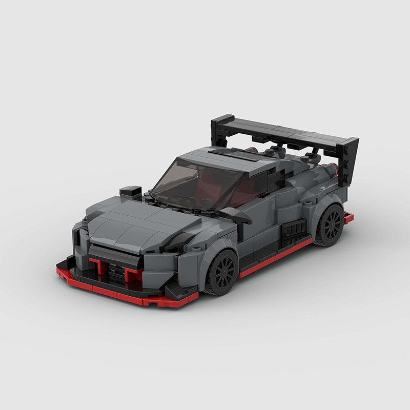 Moc Nissan GT-R R35 รถยนต์ Building Blocks ของเล่นเด็กเด็กชายและ ...