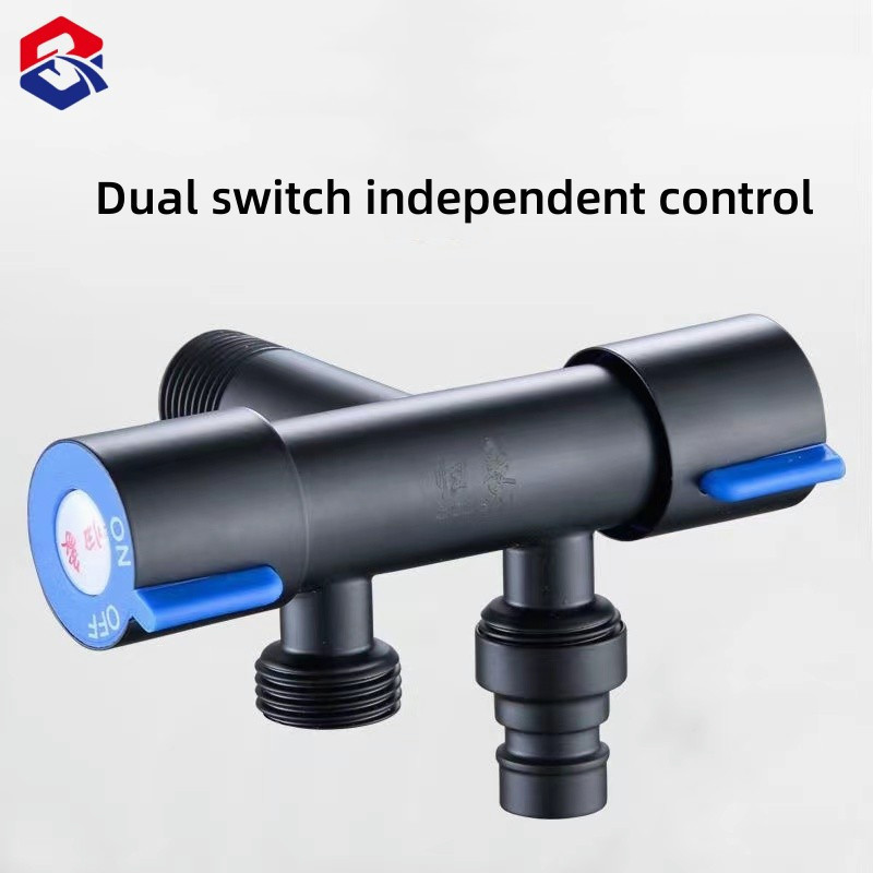 Tqtq SUS304 มุมวาล์วหนึ่งในสองออกสามทางห้องน้ํา Bidet Dualuse วาล์ว ...