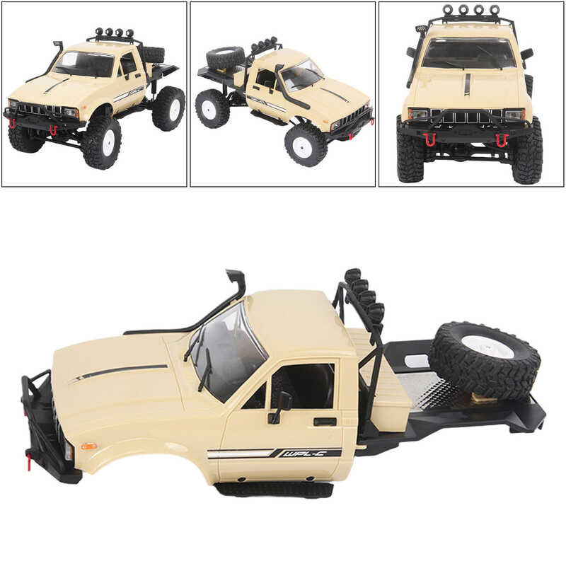 Car Mippos 1/16 Body Shell Kit for WPL C14/C24 RC Vehicles Parts ...