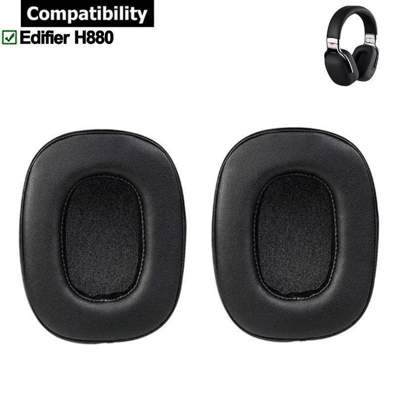 สําหรับ Edifier H880 หูฟังแผ่นรองหูฟังเบาะฟองน้ําชุดหูฟัง Earmuffs ...