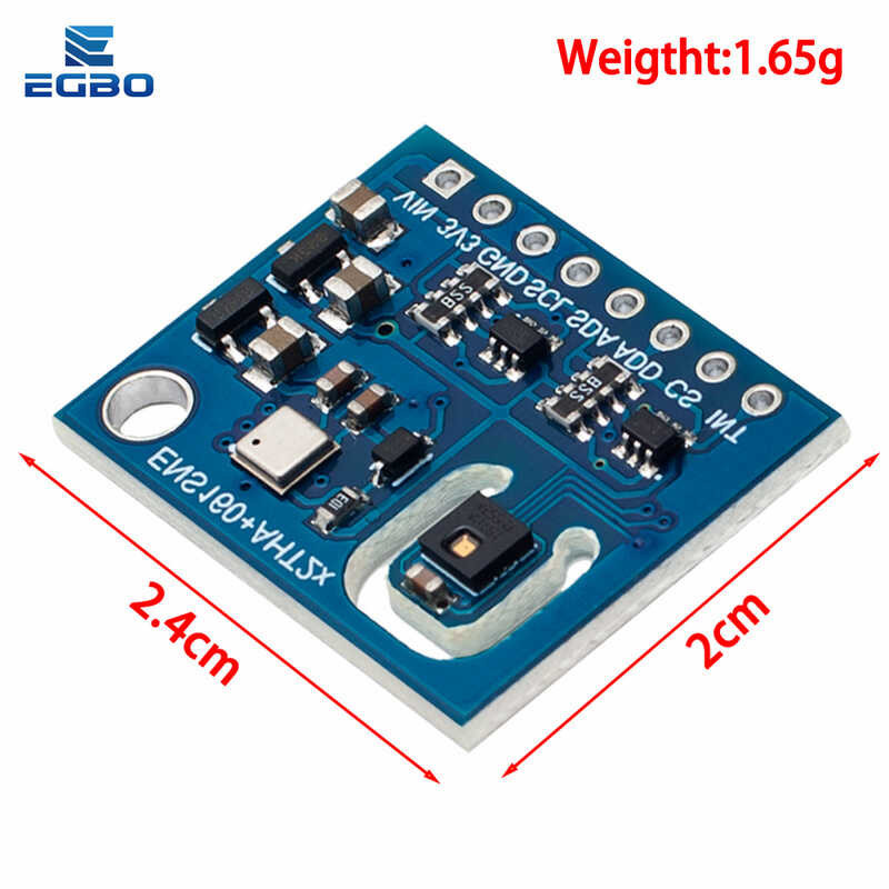 Dioxide Ens160 + Aht21 CARBON Co2 Eco2 TVOC คุณภาพอากาศอุณหภูมิและความชื้นเซนเซอร์เปลี่ยน Ccs811 ...