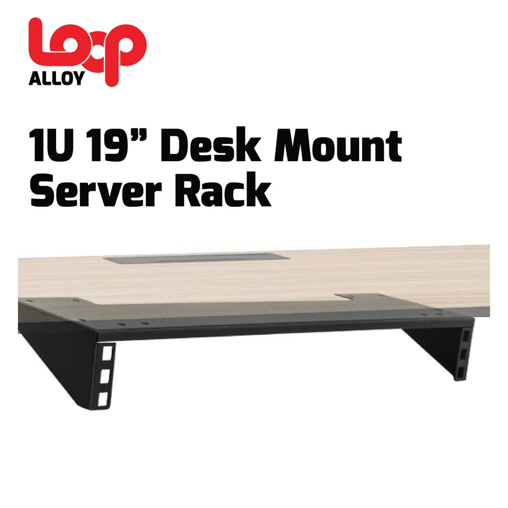 ในสต็อก Loop ALLOY Desk Mount Server Rack 1U / 2U | Shopee Thailand