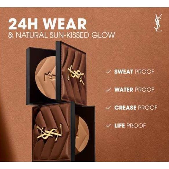 Authentic YSL YVES SAINT LAURENT All Hours Hyper bronzing powder 9g ...