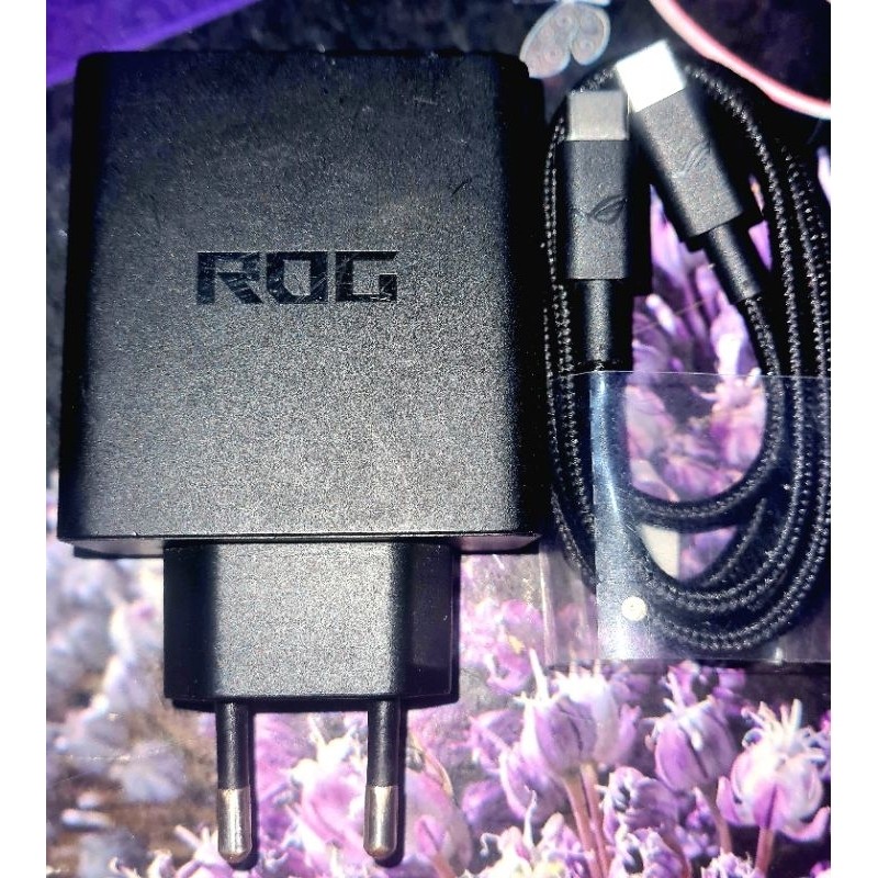 ในสต็อก Asus ROG PHONE CHARGER 65 WATT HYPER CHARGE ORI BAWAN ROG 3 ROG ...