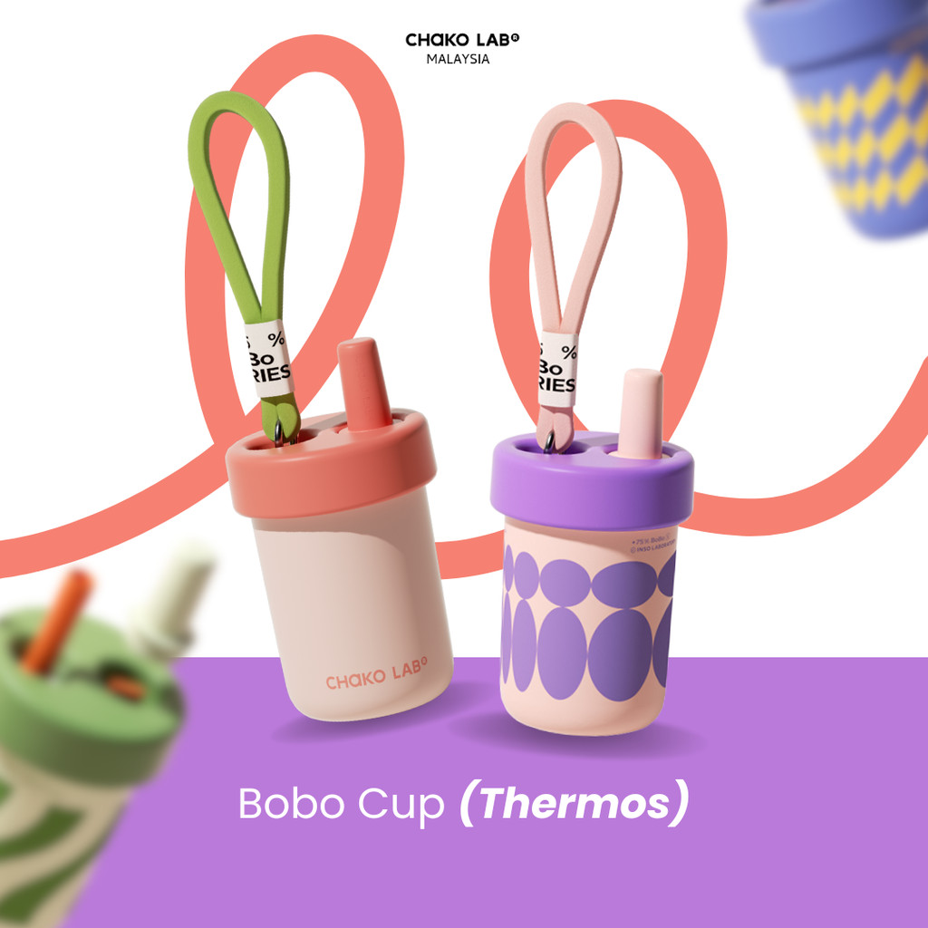 CHAKO LAB BOBO CUP 316 กระติกน้ําร้อนสแตนเลสและเซรามิก | Shopee Thailand