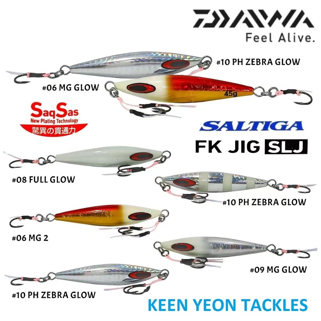 Daiwa SALTIGA FK FISHING JIG SLJ ( 30G-80G ) | Shopee Thailand