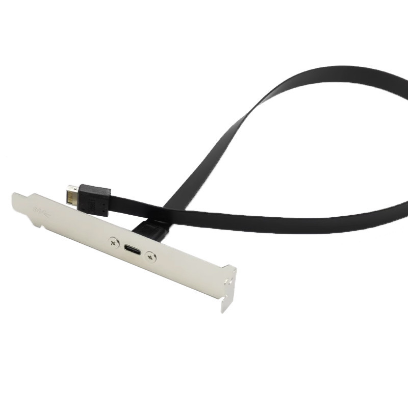 10gbps USB3.2 Gen 2 USB-C แผงด้านหน้าหญิง Type-E A-Key อะแดปเตอร์ชายเมน ...