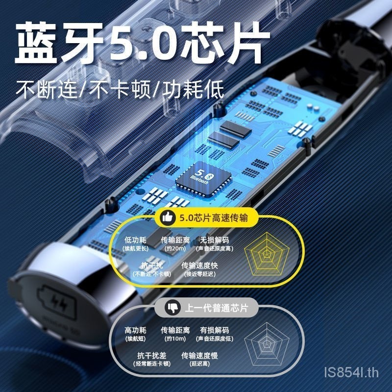 Platinum Classic A13T สี ่ ลําโพงกีฬาชุดหูฟังไร ้ สายบลูทูธสแตนด ์ บาย ...