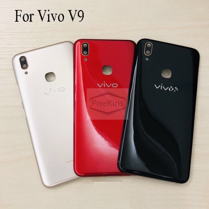 Manila spot สําหรับ Vivo V9 Y85 ฝาครอบแบตเตอรี่ด้านหลังประตูพร้อมอะไหล่เปลี่ยนเลนส์ | Shopee ...