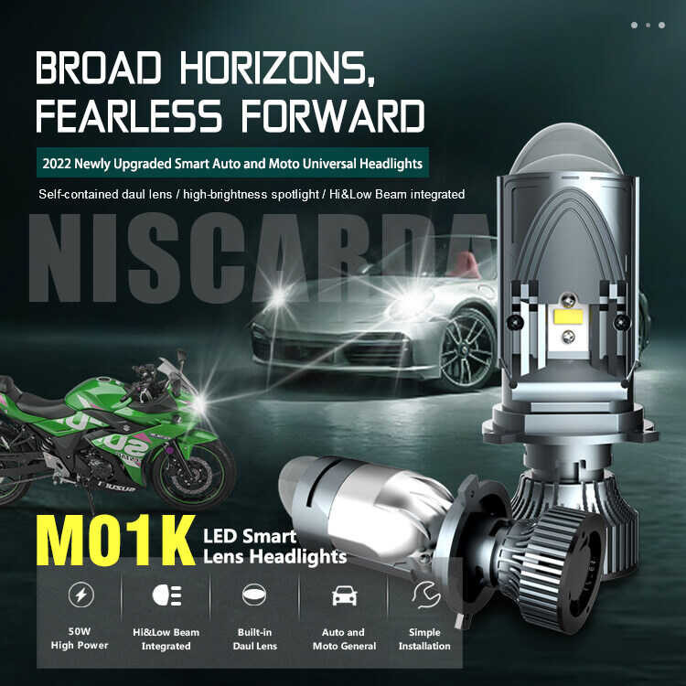 H4 120W 30000Lm Super Bright Car LED Headlight Auto 9003/Hb2 Mini ...