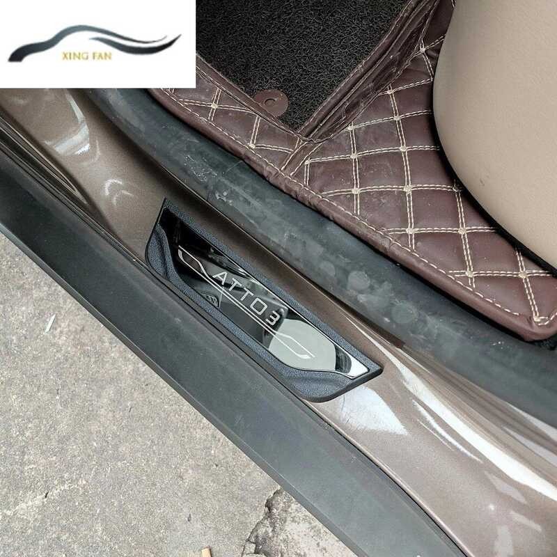 XINFAN Car Styling Fit For BYD ATTO 3 Atto3 2022 2021 Door Sill Scuff ...