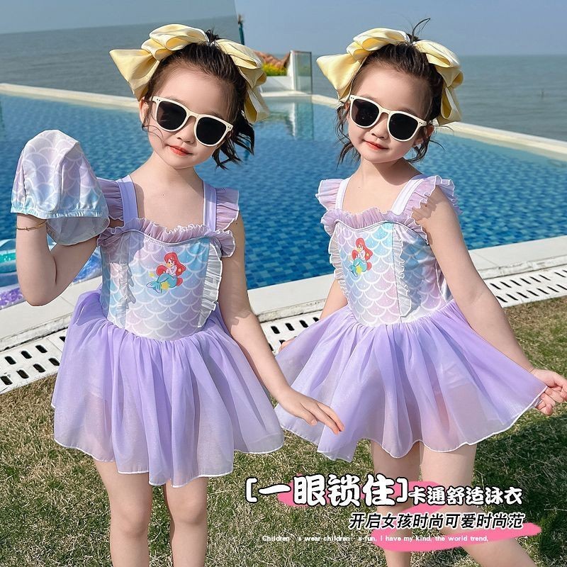 สต็อกพร้อม จัดส่งด่วน #Girl เวอร์ชั่นเกาหลีแฟชั่น Mermaid Princess ...